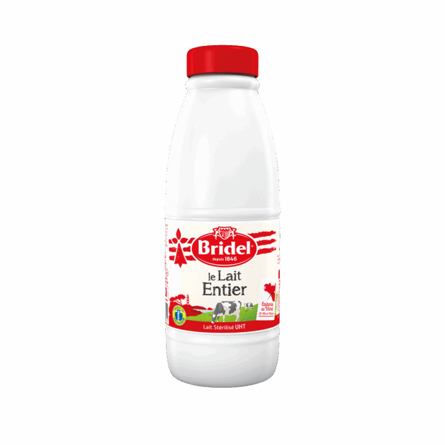 Lait Entier UHT | Bouteille 1L | Lactalis Foodservice