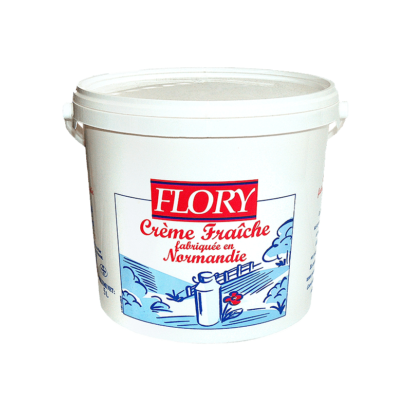 Crème fraîche épaisse entière | Seau 5L | Lactalis Foodservice