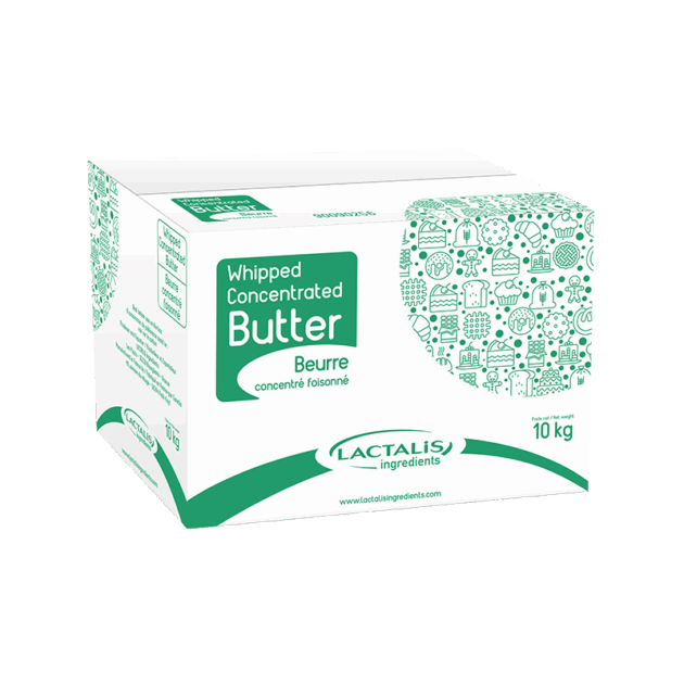 Beurre Foisonné Concentré | Motte 10kg | Lactalis Foodservice