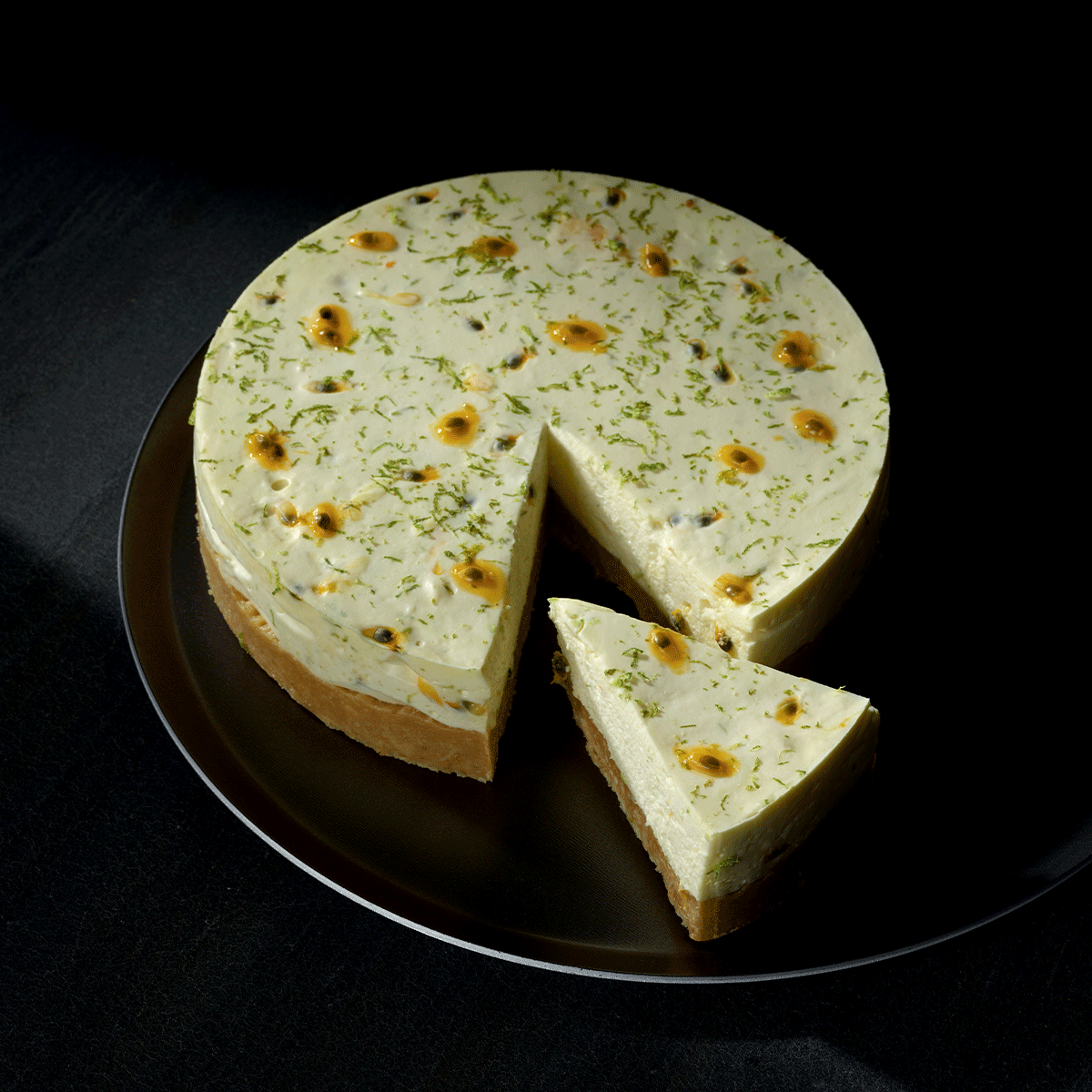 Recette - Cheesecake Citron vert et Passion | Lactalis Foodservice