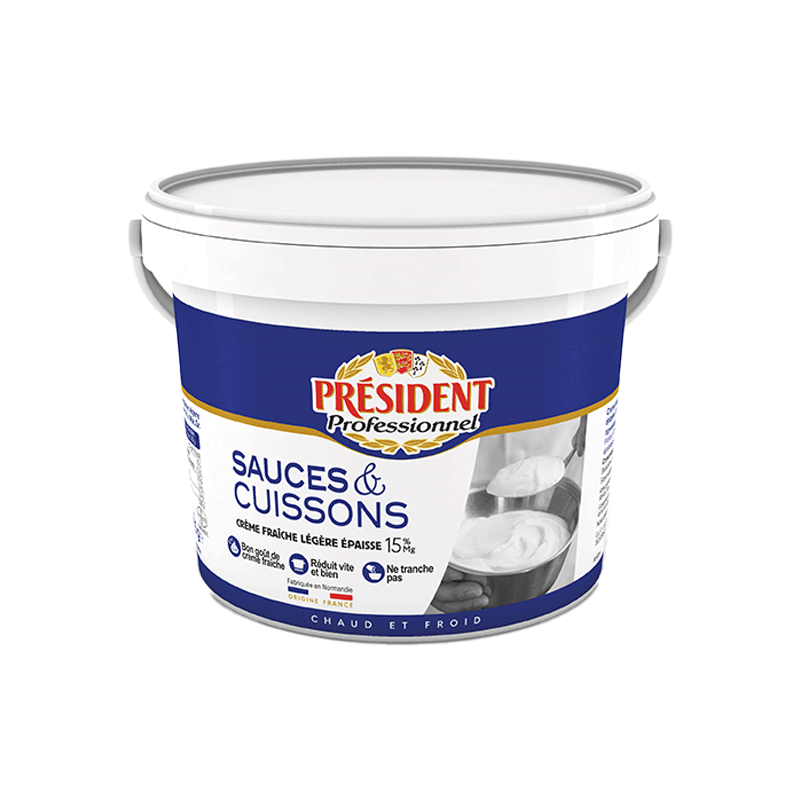 Crèmes professionnelles | Lactalis Foodservice