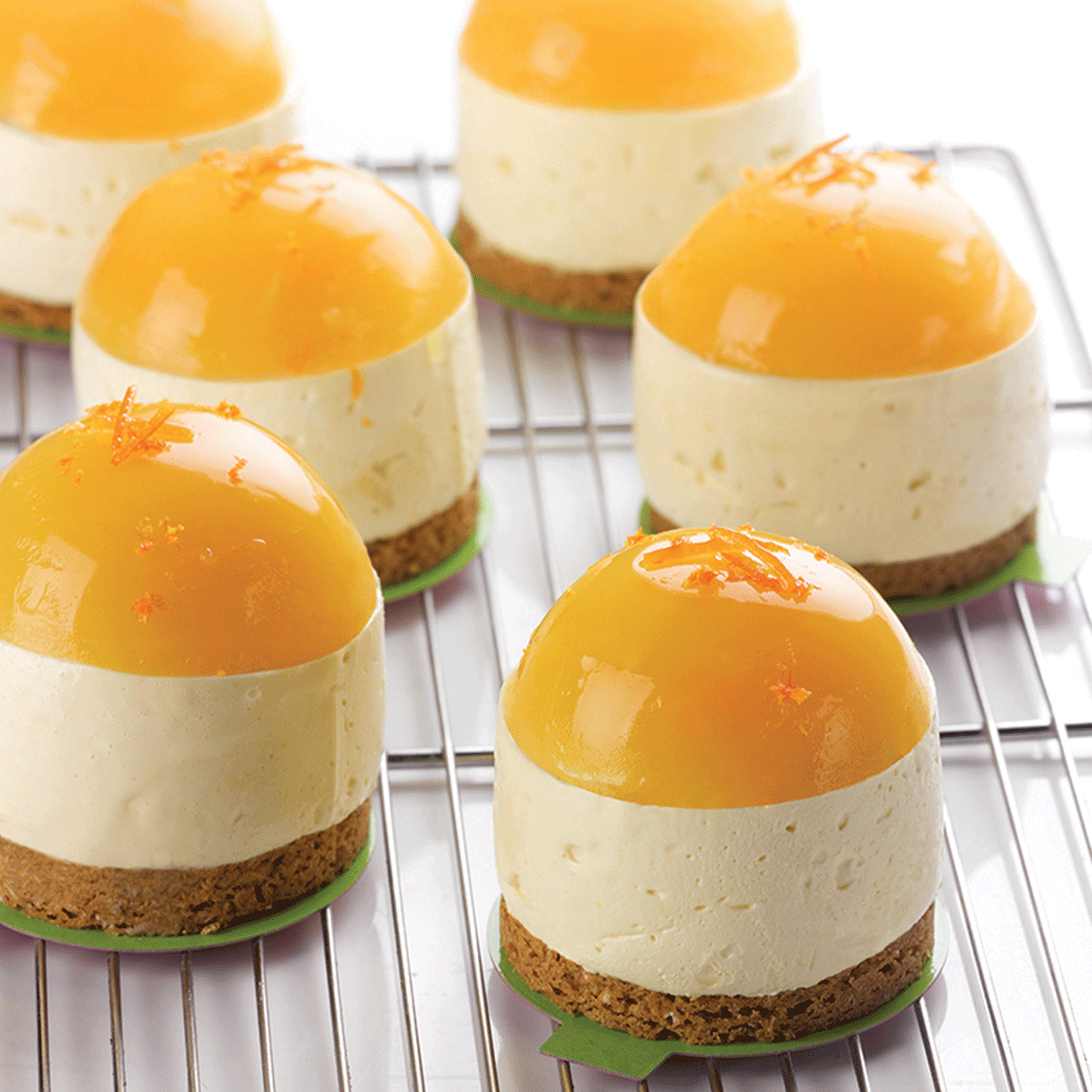 Recette - Entremets Suzette | Lactalis Foodservice