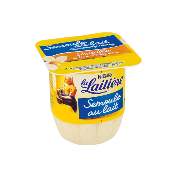 Semoule au Lait à la Vanille | Pot 115gr | Lactalis Foodservice