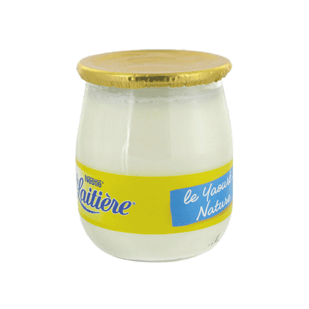 La Laitière Yaourt Nature | Pot 125gr | Lactalis Foodservice