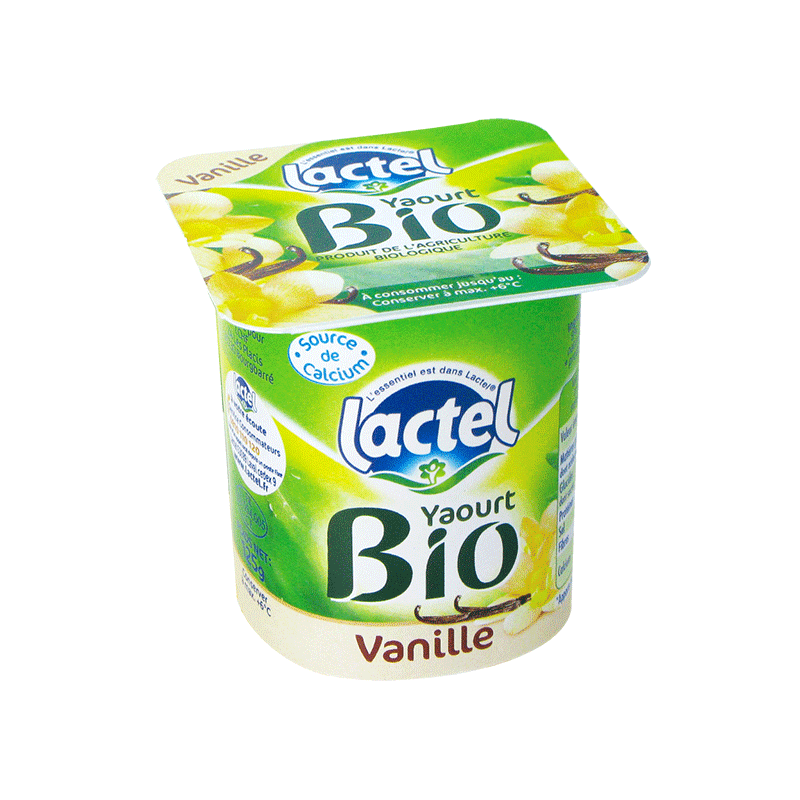 Yaourt Vanille BIO | Pot 125gr | Lactalis Foodservice