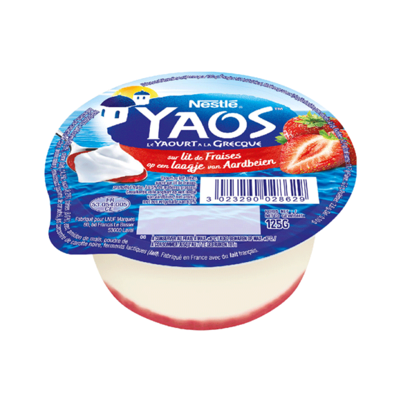 YAOS Yaourt à la Grecque Nature | Pot 150gr | Lactalis Foodservice