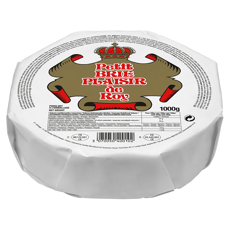 Brie Pasteurisé | 1kg | Lactalis Foodservice