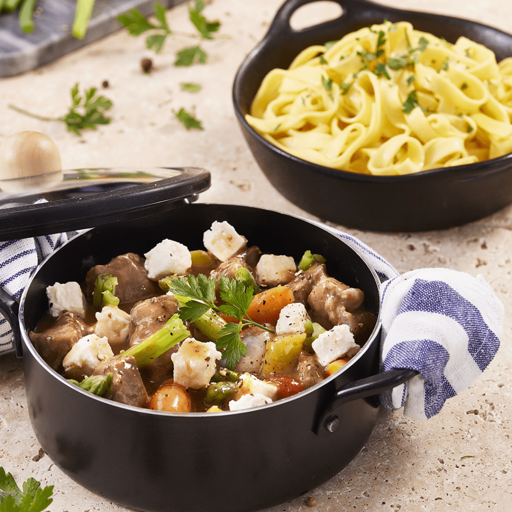 Recette - Navarin d'agneau et fromage de brebis | Lactalis Foodservice