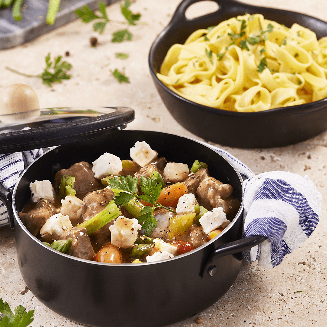 Recette - Navarin d'agneau et fromage de brebis | Lactalis Foodservice