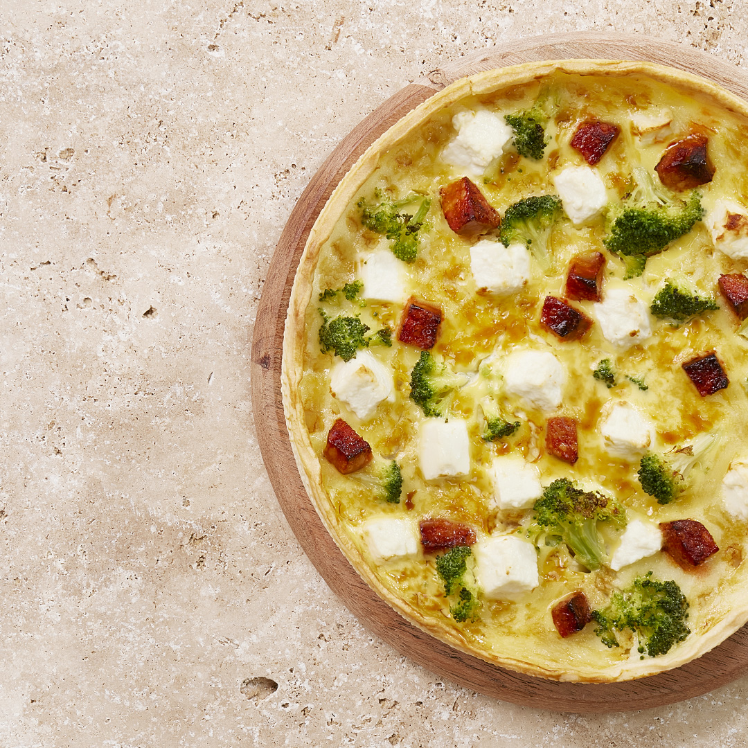 Recette - Quiche brocoli chorizo et fromage de brebis | Lactalis ...