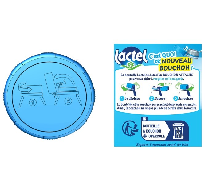 Les bouchons attachés arrivent chez Lactalis Foodservice ! | Lactalis ...