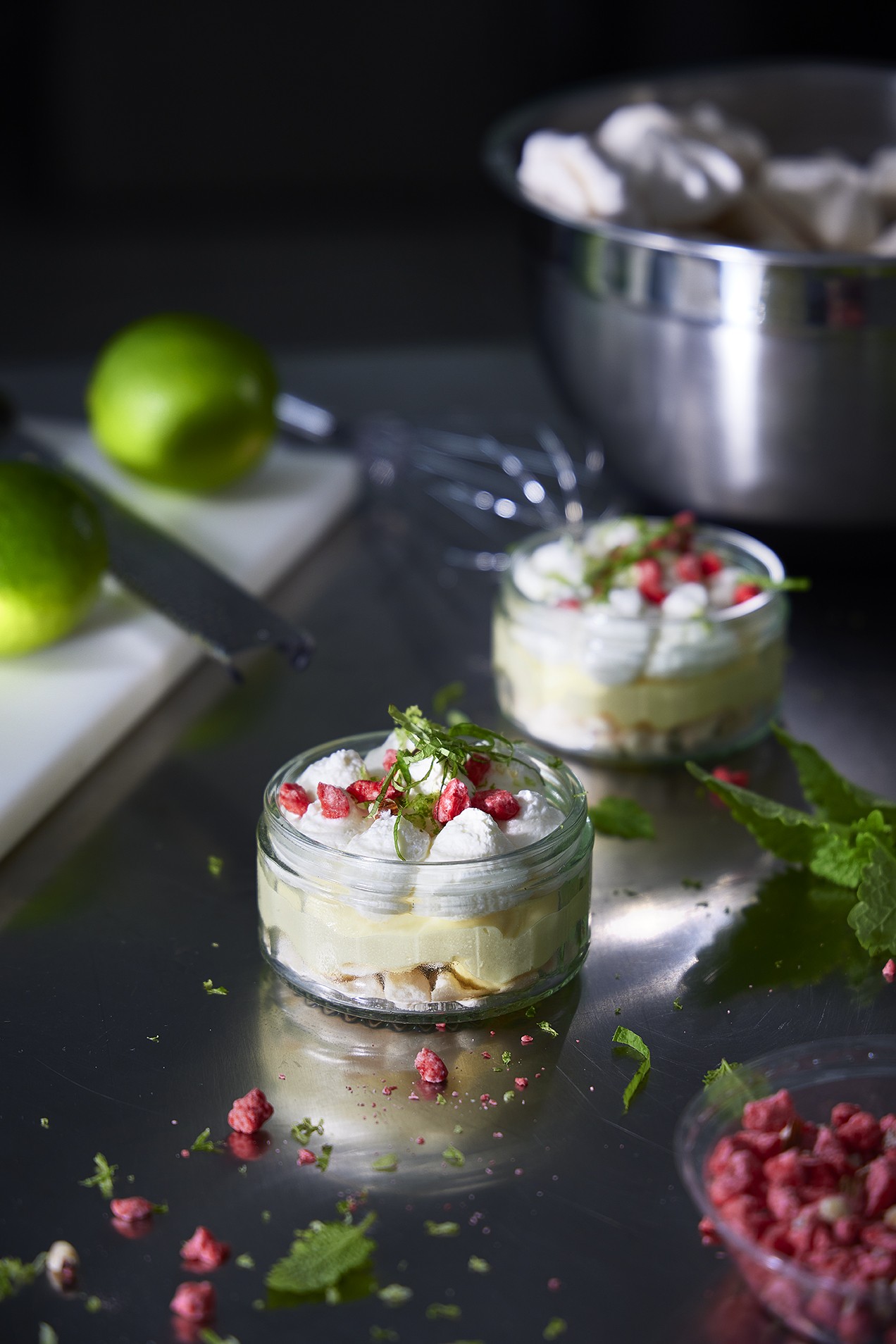 Recette - Pavlova citron | Lactalis Foodservice